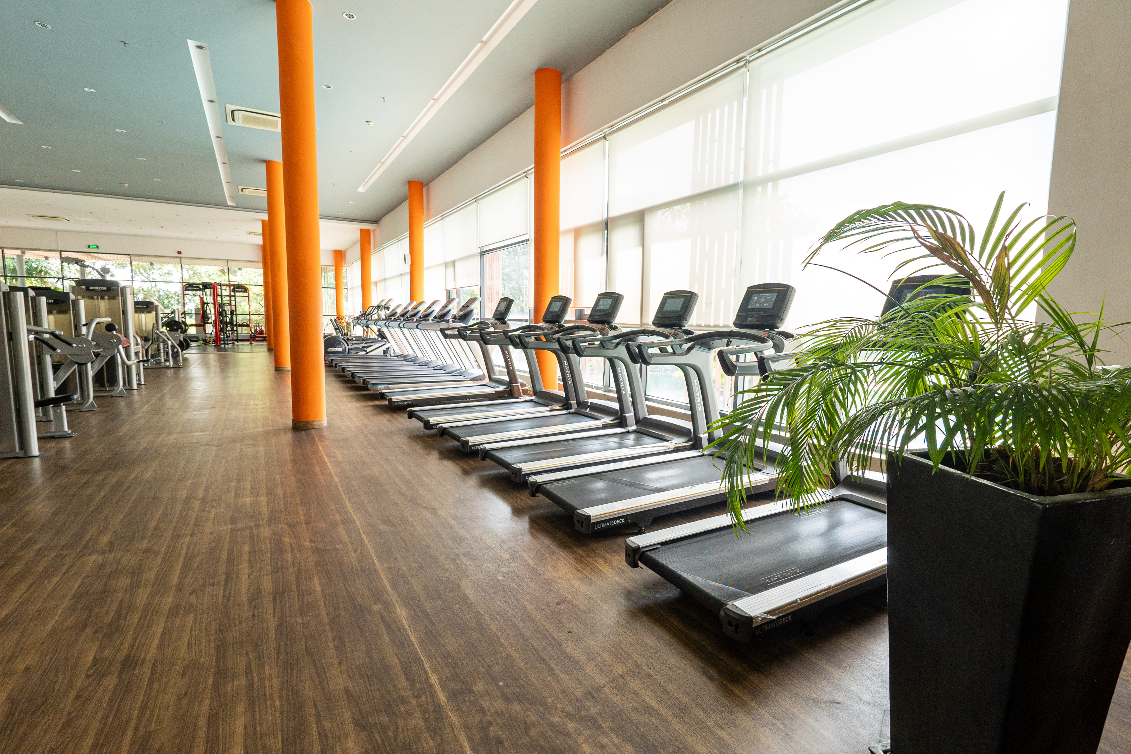 Giới thiệu về phòng gym tại Celadon Sports Club